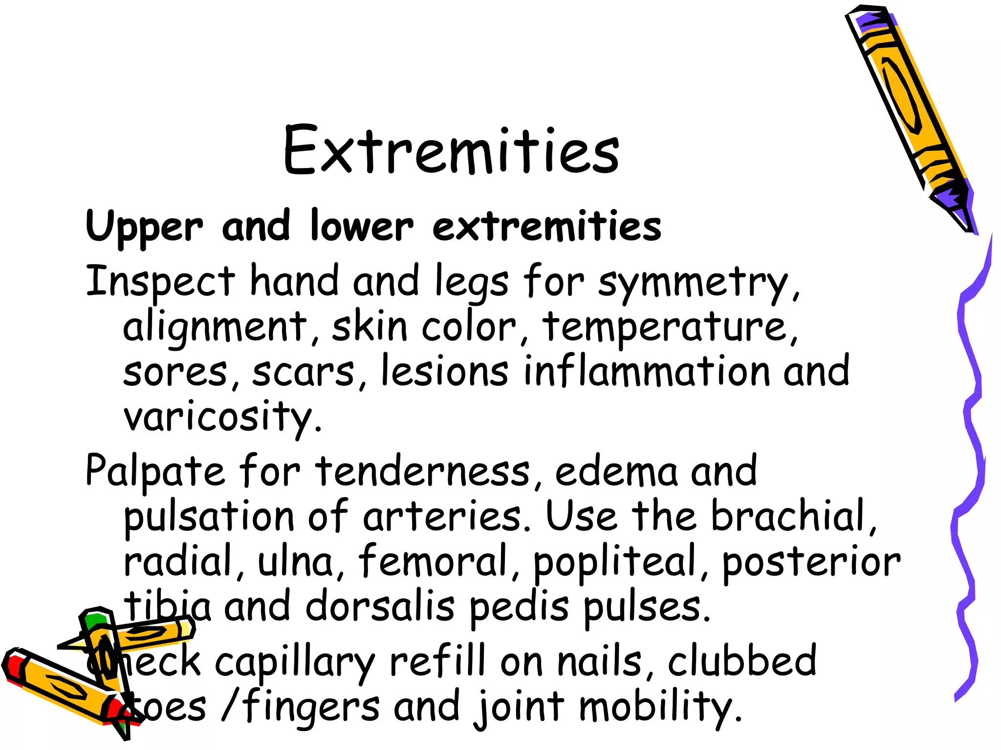 Physical assessment | PPTX