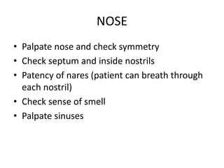 PHYSICAL ASSESSMENT.pptx fundamental of nursing | PPTX
