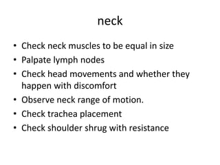 PHYSICAL ASSESSMENT.pptx fundamental of nursing | PPTX