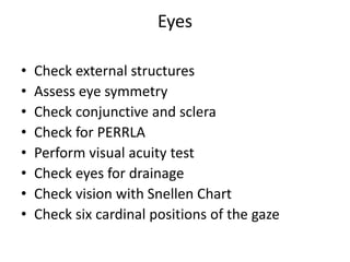PHYSICAL ASSESSMENT.pptx fundamental of nursing | PPTX
