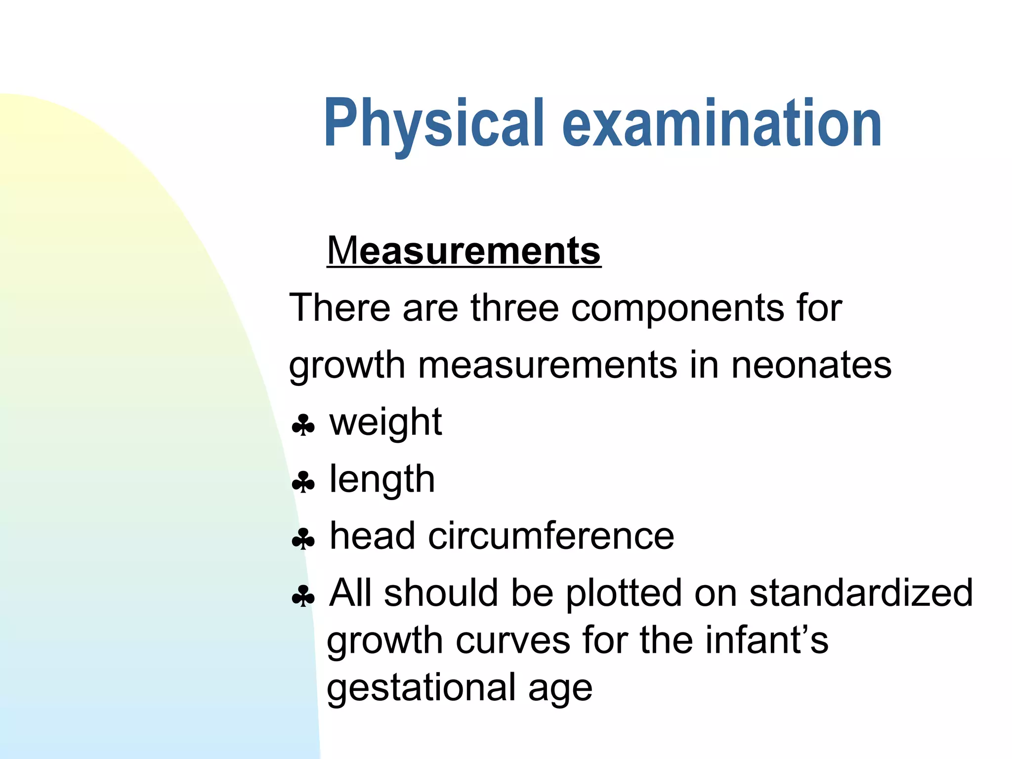 Physical assessment of the neonate | PPT