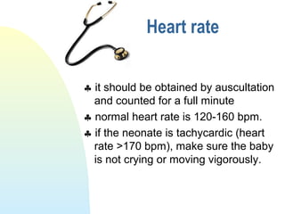 Physical assessment of the neonate | PPT