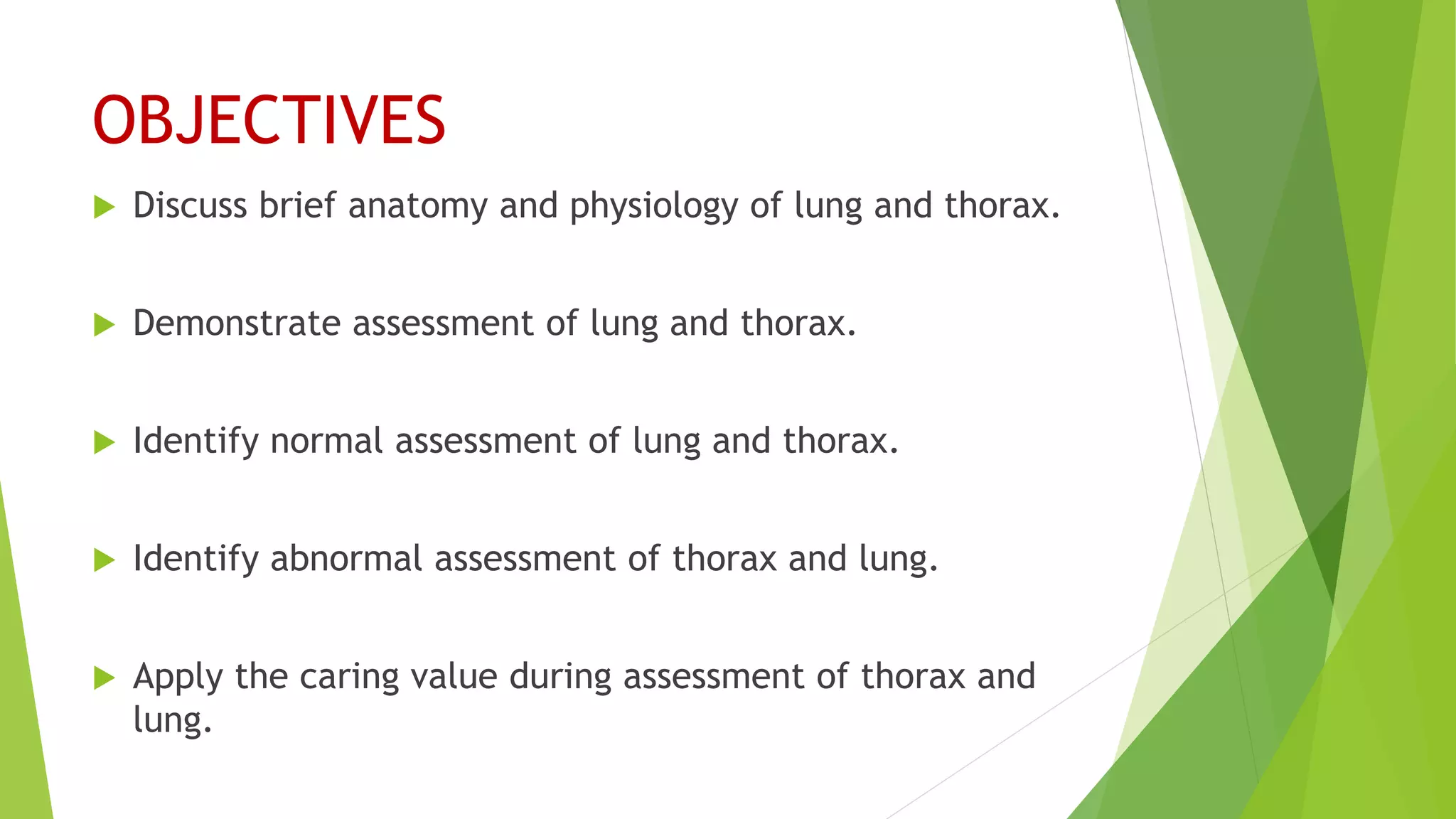 PHYSICAL ASSESSMENT OF THORAX AND LUNGS..pptx