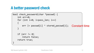 SBA Live Academy - Physical Attacks against (I)IoT-Devices, Embedded ...