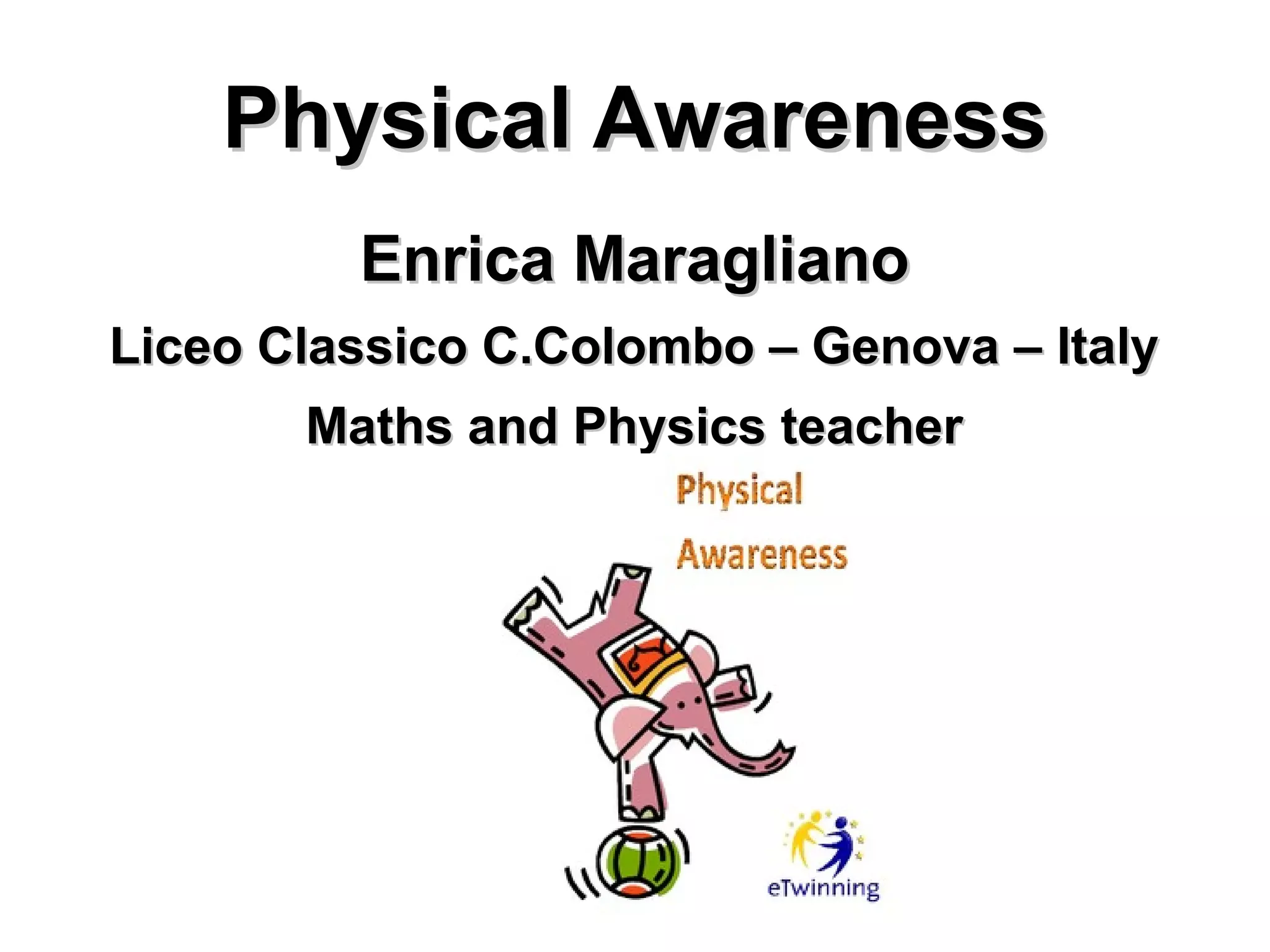 Physical awareness presentation | ODP | Video Production | Content ...