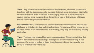 Physical Barrier 1. | PPTX