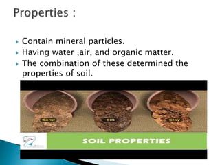 Physical behavior of soil | PPTX