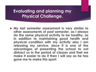 Physical challenge | PPT