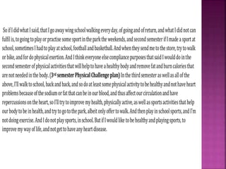 Physical challenge | PPT