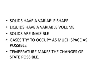 Physical changes. 5 pptx | PPTX | Chemistry | Science
