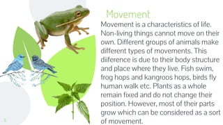 Physical characteristics of life | PPT
