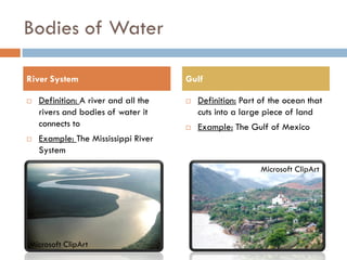 Physical characteristics of the United States power point | PDF
