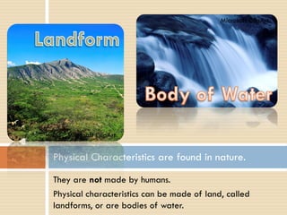 Physical characteristics of the United States power point | PDF