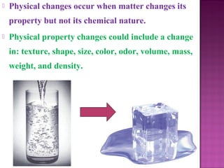 Physical & chemical change | PPT