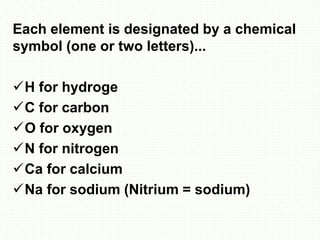 Physical & chemical structure of matter | PPT