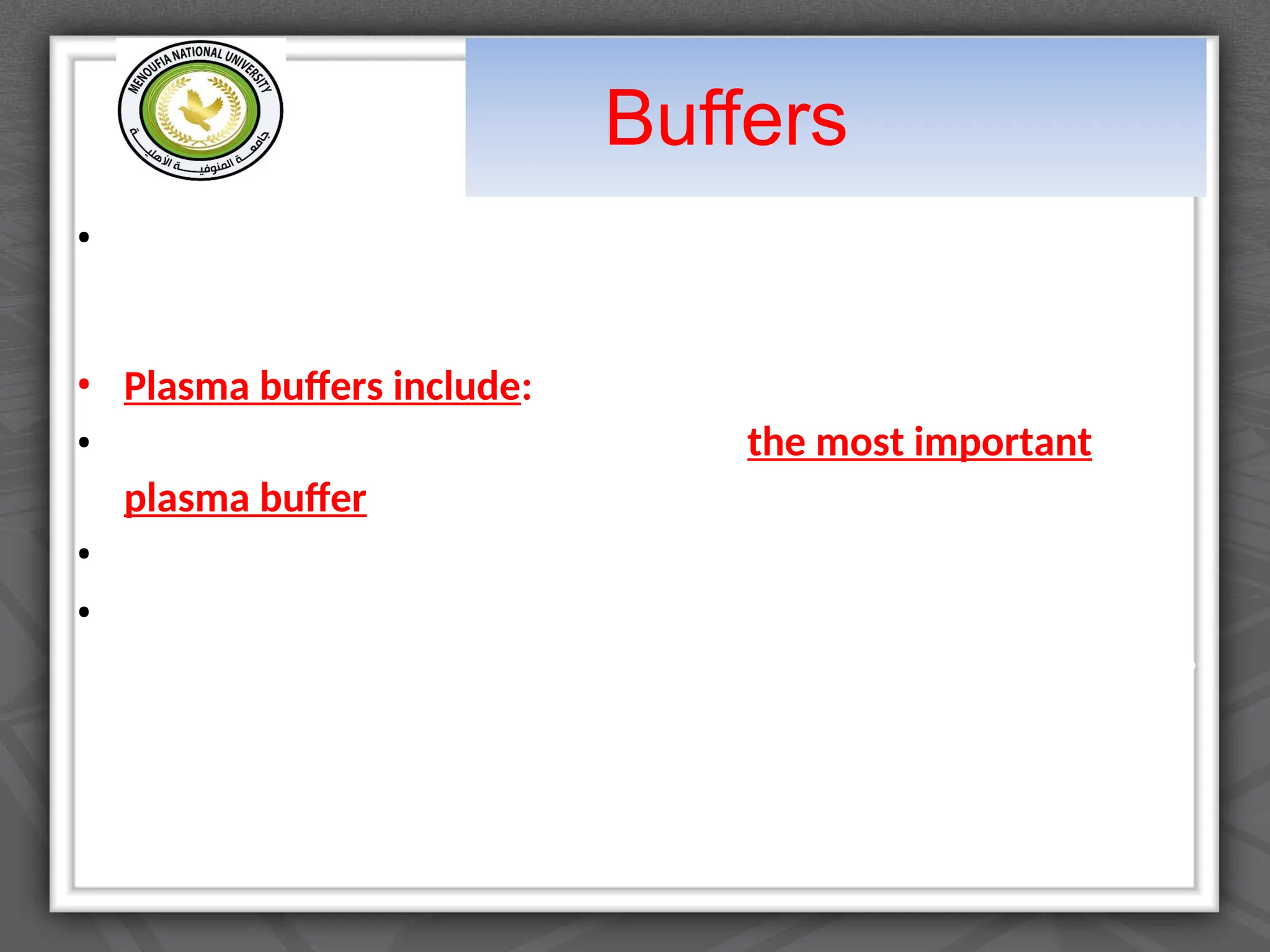 physical chemistry and buffer system .ppt