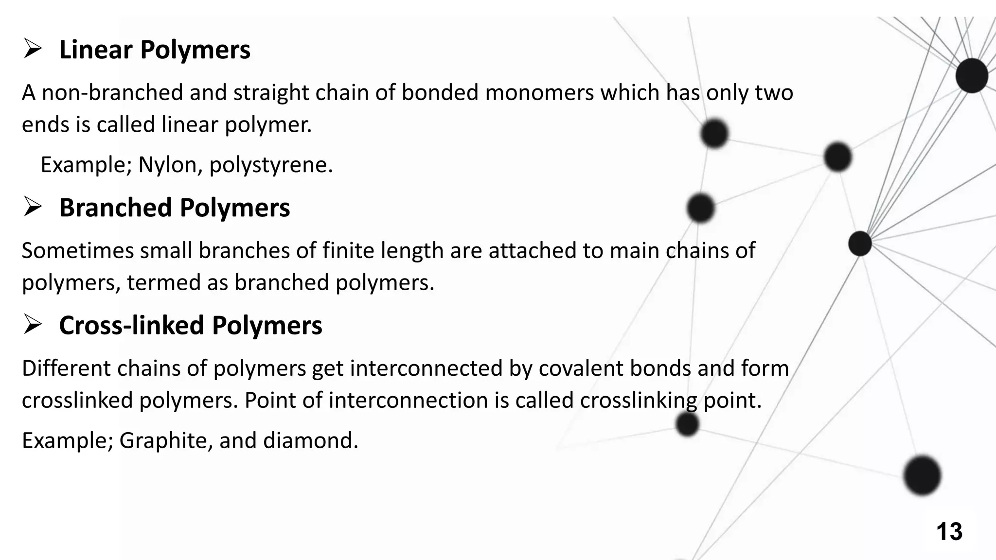 Classification of Polymers Presentation, Physical Chemistry | PPT