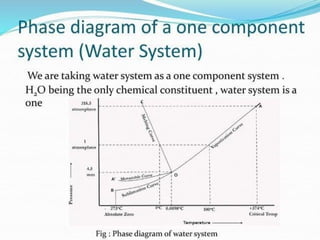 PHYSICAL CHEMISTRY LAKSHMI S ONE COMPONENT SYSTEM | PPT