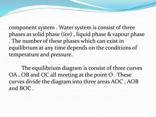 PHYSICAL CHEMISTRY LAKSHMI S ONE COMPONENT SYSTEM | PPT