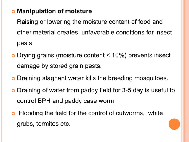 PHYSICAL METHODS OF INSECT CONTROL.pptx | Free download