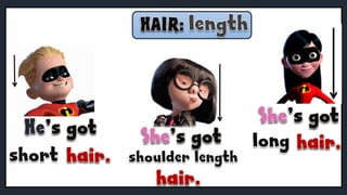 Physical description (hair and eyes) : English Language | PDF | Fine ...