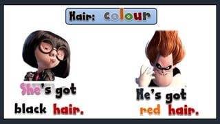 Physical description (hair and eyes) : English Language | PDF | Fine ...