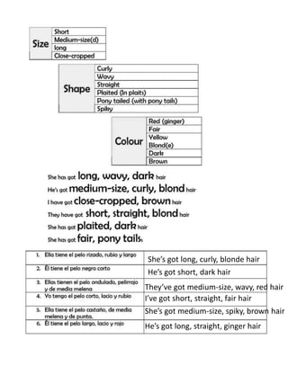 Physical descriptions | PDF