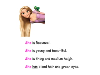 Physical descriptions for children | PPT