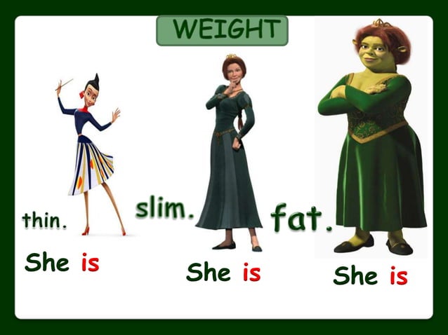 Physical description: height and weight | PPT