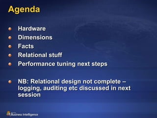 Microsoft Analysis Services Physical Design | PPTX | Databases | Computer Software and Applications