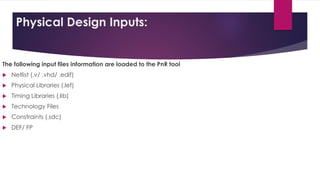 Physical design | PDF