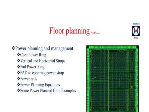 physical design flow floorplan routing place | PPT