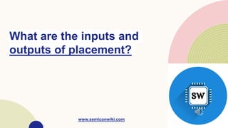 Physical Design & layout design information | PPTX