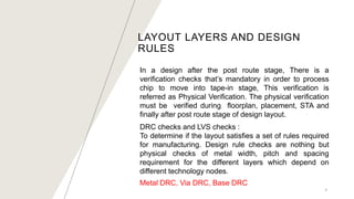Physical Design & life of Integrated Circuit.pptx | Technology & Computing