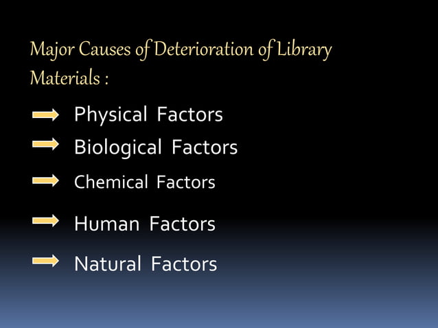 Physical deterioration | PPTX | Indoor Environmental Quality | Home ...