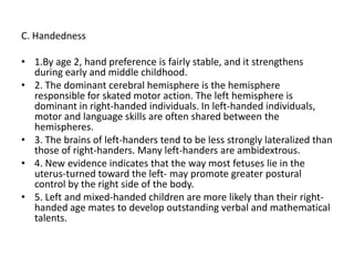 Physical development in early childhood | PPTX