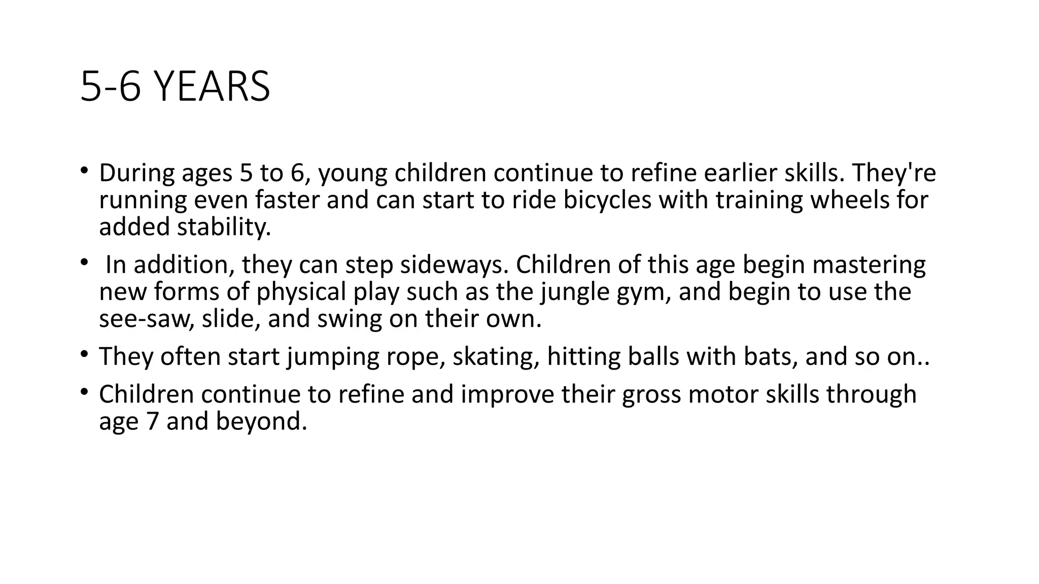 Physical development of a child | PPTX