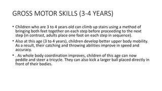 Physical development of a child | PPTX