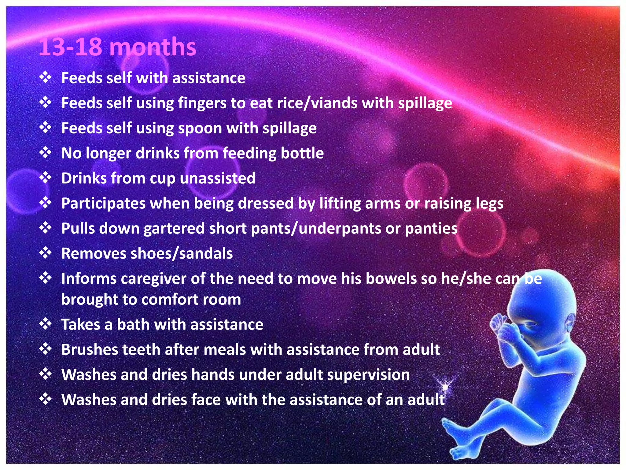 Physical development of infants and toddlerhood | PPTX