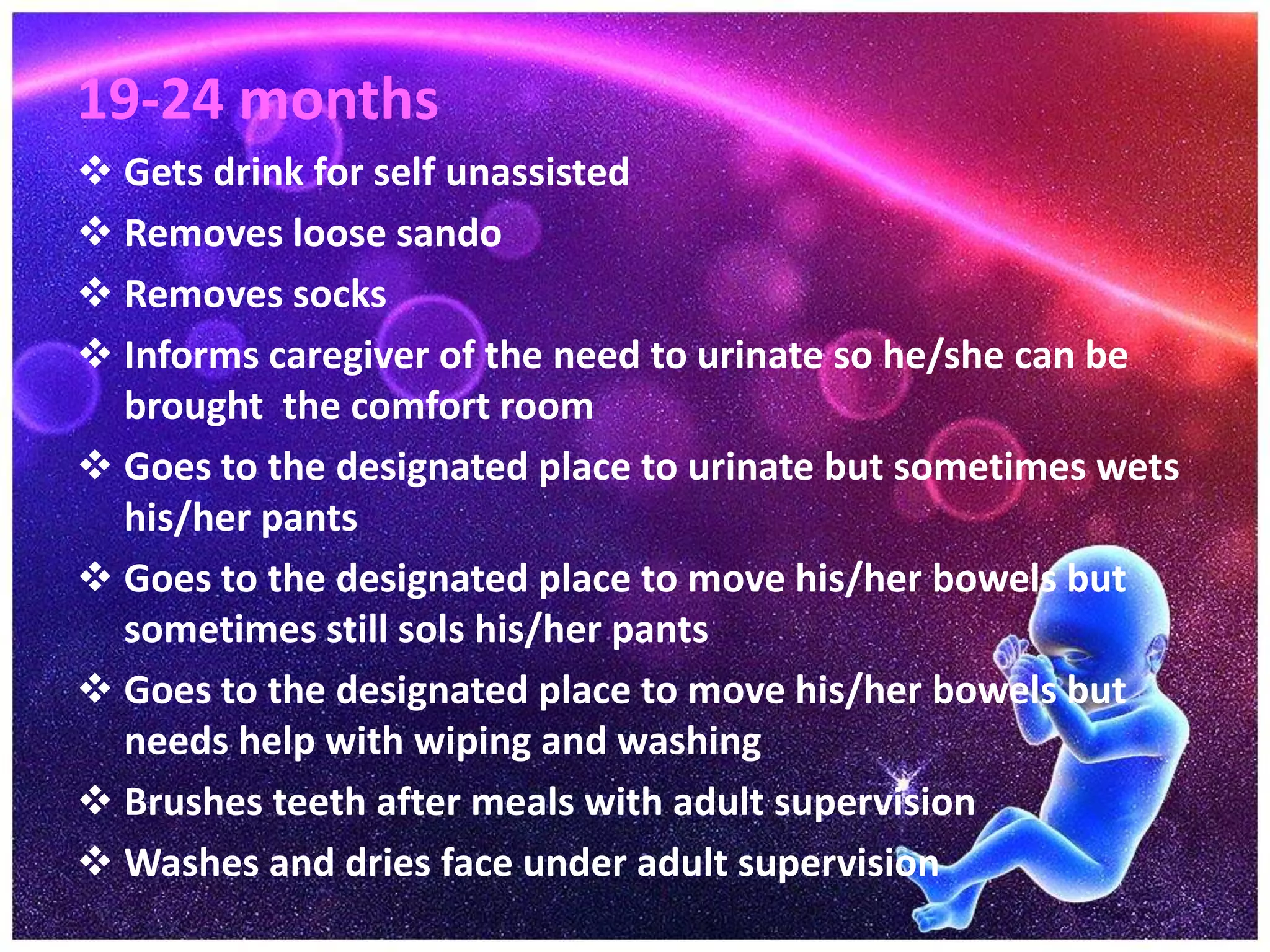 Physical development of infants and toddlerhood | PPTX