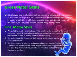 Physical development of infants and toddlerhood | PPTX