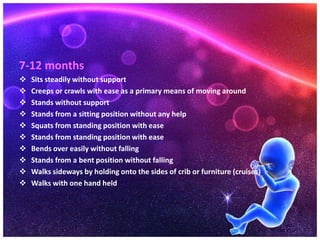 Physical development of infants and toddlerhood | PPTX