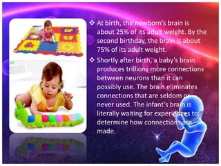Physical development of infants and toddlerhood | PPTX