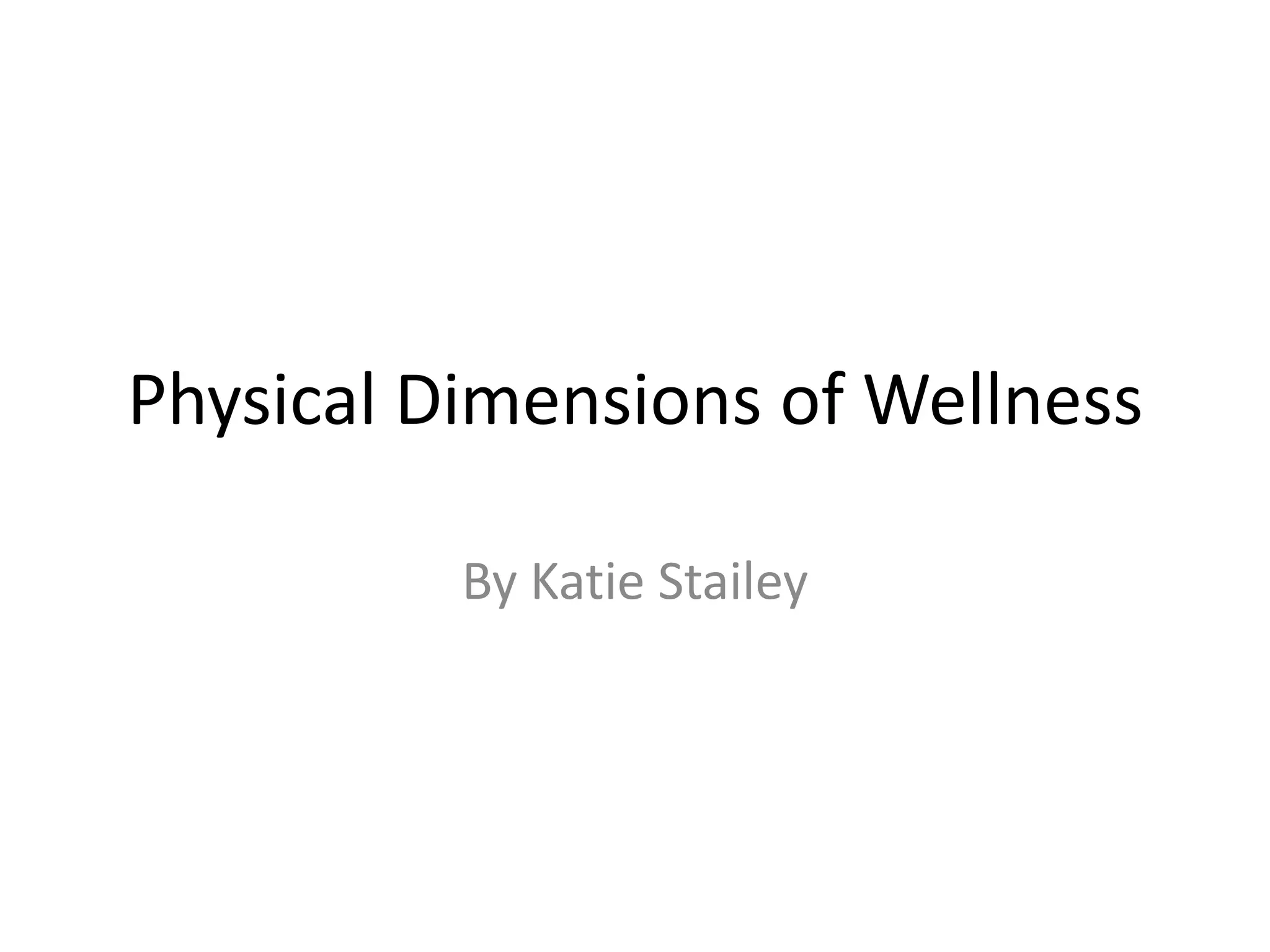 Physical dimensions | PPTX