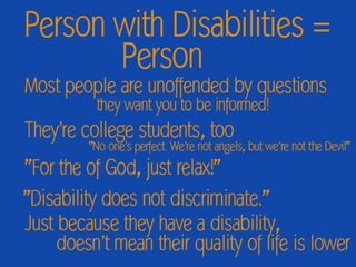 Physical disabilities | PPTX