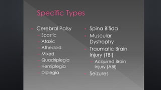 PHYSICAL DISABILITIES in relation to Inclusive Education.pptx