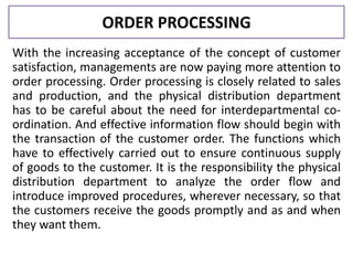 Physical distribution | PDF