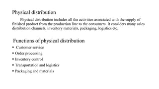 Physical distribution network of Maruti.pptx