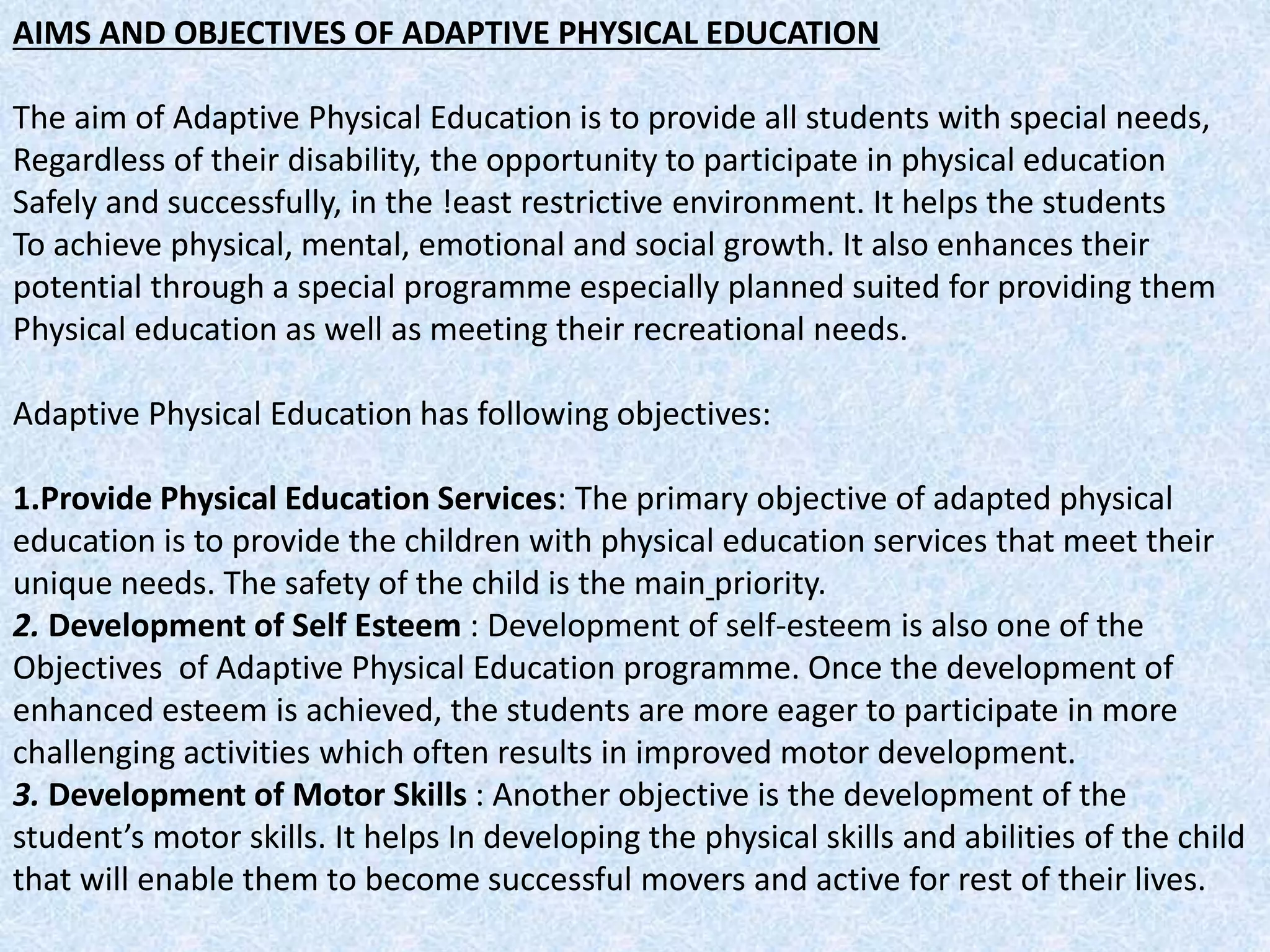 Physical edcuation and sports for cwsn physical education-Class XI UNIT ...