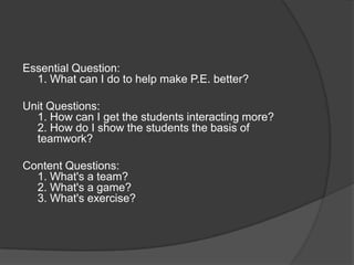 Physical education | PPTX